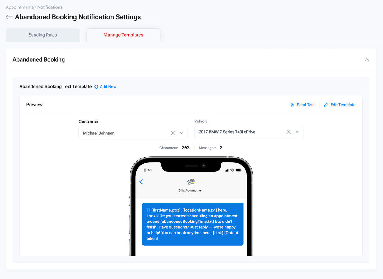 How to Enable Automated Text and Email Follow-ups for AutoOps Abandoned Bookings